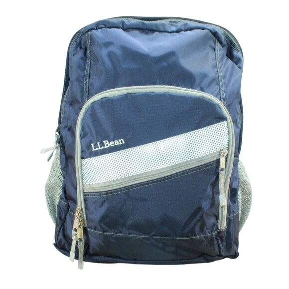 L.L. Bean | Bags | Ll Bean Unisex Adult Weatherproof Nylon Deluxe Book Pack 37l Backpack Navy ...